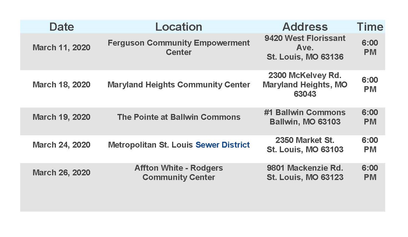 March 2020 - Municipal League of Metro St. Louis